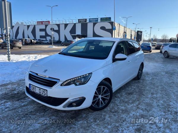 Balts Peugeot 308 2014 Tallina, ar dzinēja tilpumu 1.60 L un nobraukumu 293 tūkst. km par 4490 €, foto 1 vietnē AUTOMOTO.COM.LV