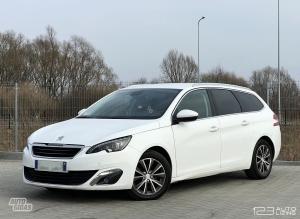 White Peugeot 308 2014 in Taurage, with an engine capacity of 2.00 L and mileage of 233 thousand km for 5850 €, photo  on AUTOMOTO.COM.LV