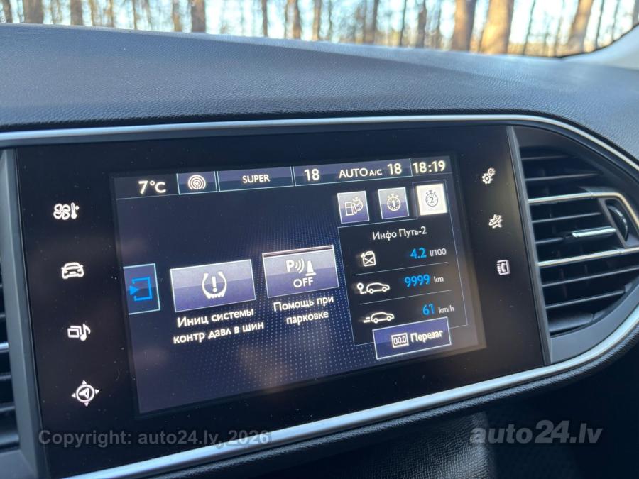 Белый Пежо 308 2014 в Таллин, объемом двигателя 1.60 л и пробегом 293 тыс. км за 3999 €, фото 14 на AUTOMOTO.COM.LV