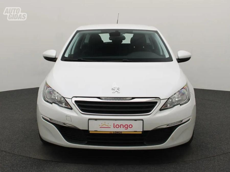 White Peugeot 308 2014 in Vilnius, with an engine capacity of 1.20 L and mileage of 225 thousand km for 4599 €, photo 4 on AUTOMOTO.COM.LV