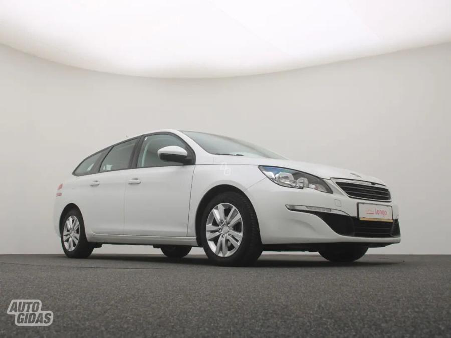 White Peugeot 308 2014 in Vilnius, with an engine capacity of 1.20 L and mileage of 225 thousand km for 4599 €, photo 12 on AUTOMOTO.COM.LV