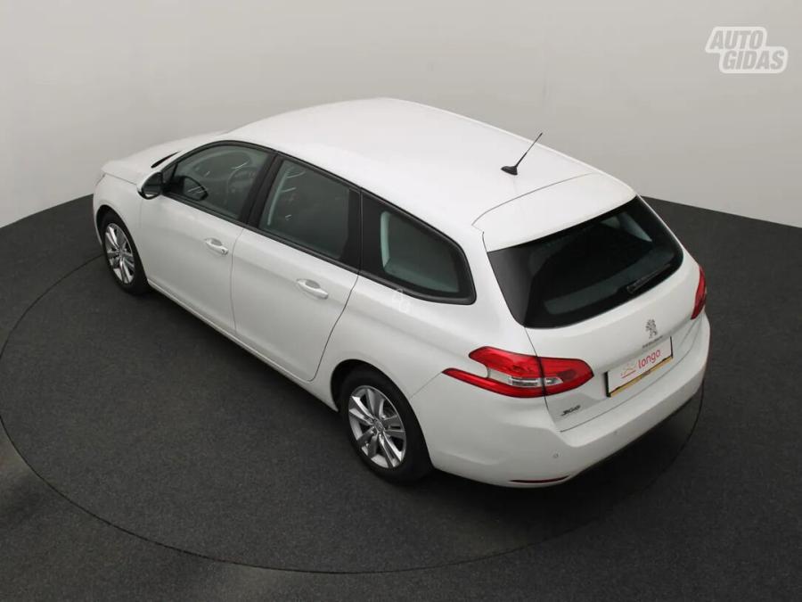 White Peugeot 308 2014 in Vilnius, with an engine capacity of 1.20 L and mileage of 225 thousand km for 4599 €, photo 13 on AUTOMOTO.COM.LV