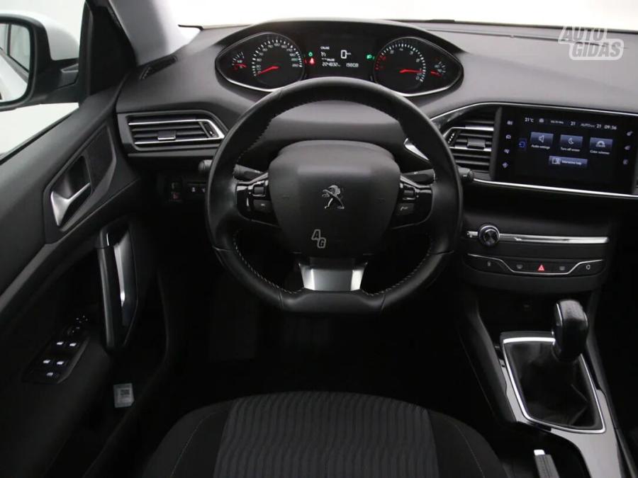 White Peugeot 308 2014 in Vilnius, with an engine capacity of 1.20 L and mileage of 225 thousand km for 4599 €, photo 18 on AUTOMOTO.COM.LV