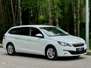White Peugeot 308 2014 in Ukmerge, with an engine capacity of 1.20 L and mileage of 180 thousand km for 3250 €, photo  on AUTOMOTO.COM.LV
