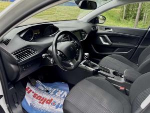 White Peugeot 308 2014 in Ukmerge, with an engine capacity of 1.20 L and mileage of 180 thousand km for 3250 €, photo 10 on AUTOMOTO.COM.LV