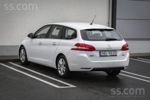 White Peugeot 308 2015 in Riga, with an engine capacity of 1.60 L and mileage of 0 thousand km for 5252 €, photo 6 on AUTOMOTO.COM.LV