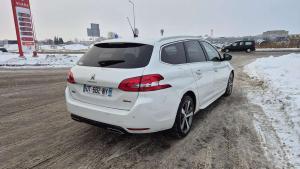 White Peugeot 308 2015 in Taurage, with an engine capacity of 2.00 L and mileage of 182 thousand km for 6200 €, photo 7 on AUTOMOTO.COM.LV