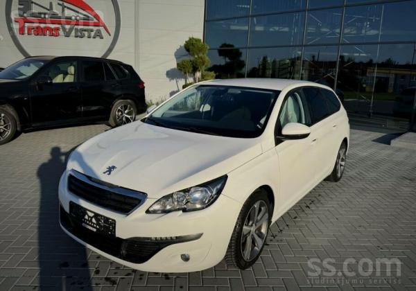 White Peugeot 308 2015 in Telschi, with an engine capacity of 1.60 L and mileage of 219 thousand km for 5199 €, photo 3 on AUTOMOTO.COM.LV