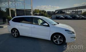 Balts Peugeot 308 2015 Telšiai, ar dzinēja tilpumu 1.60 L un nobraukumu 219 tūkst. km par 5199 €, foto 7 vietnē AUTOMOTO.COM.LV