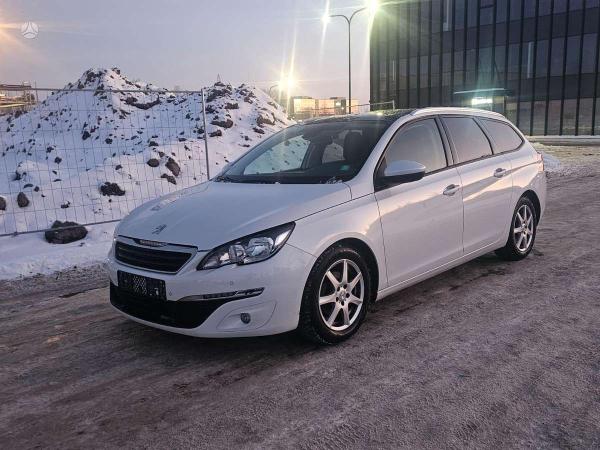 Balts Peugeot 308 2015 Kauņa, ar dzinēja tilpumu 1.56 L un nobraukumu 220 tūkst. km par 4995 €, foto 1 vietnē AUTOMOTO.COM.LV