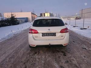 Balts Peugeot 308 2015 Kauņa, ar dzinēja tilpumu 1.56 L un nobraukumu 220 tūkst. km par 4995 €, foto 6 vietnē AUTOMOTO.COM.LV