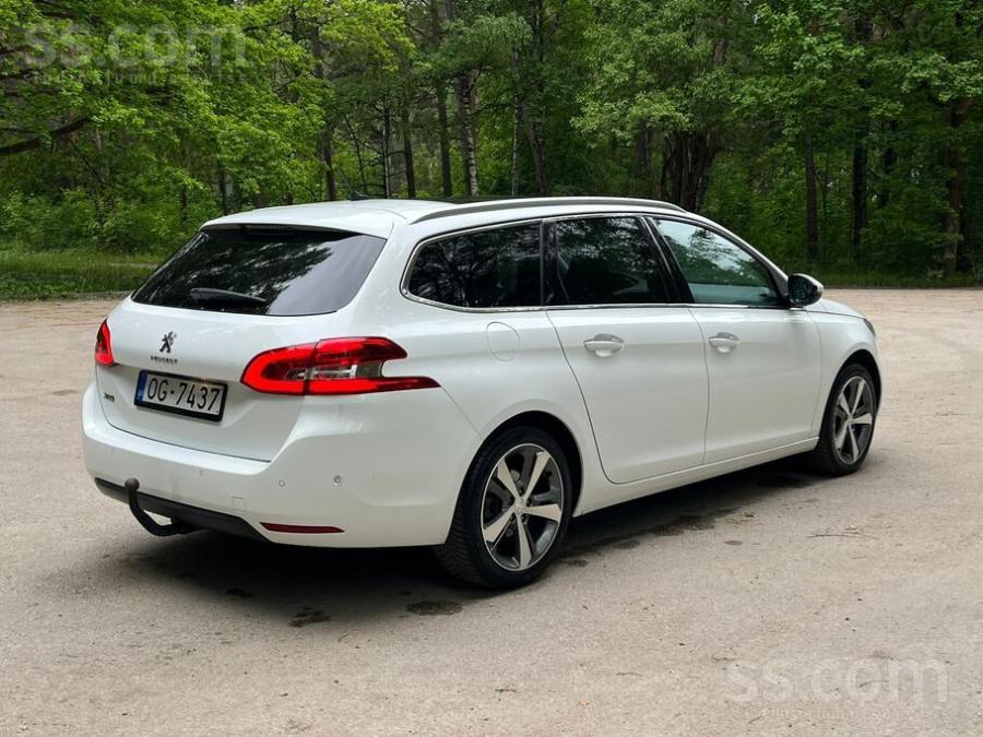 Balts Peugeot 308 2015 Rīga, ar dzinēja tilpumu 1.20 L un nobraukumu 0 tūkst. km par 6600 €, foto 6 vietnē AUTOMOTO.COM.LV