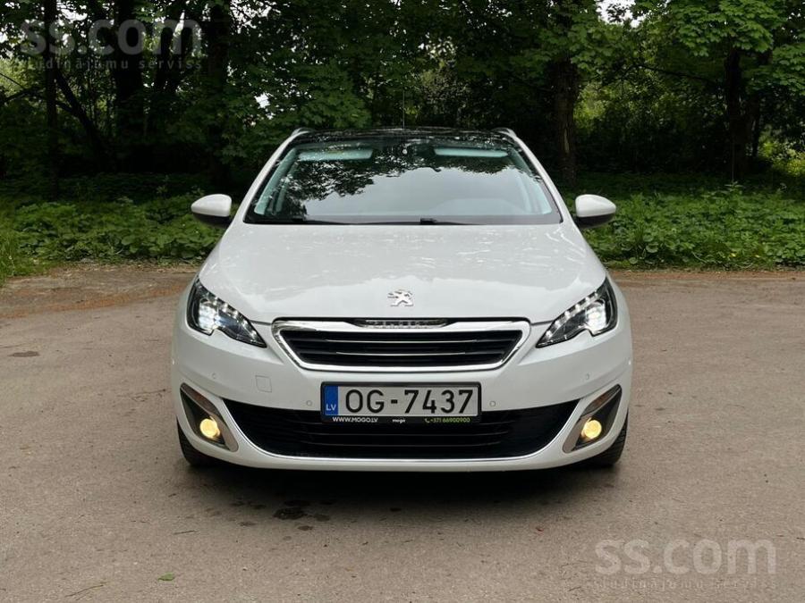 Balts Peugeot 308 2015 Rīga, ar dzinēja tilpumu 1.20 L un nobraukumu 0 tūkst. km par 6600 €, foto 9 vietnē AUTOMOTO.COM.LV