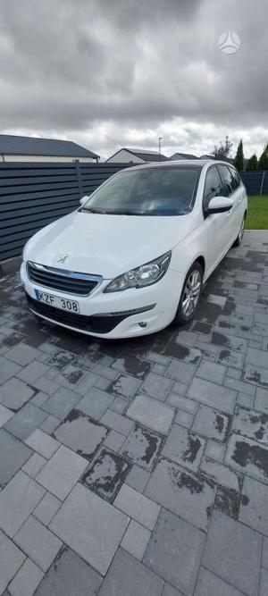 Balts Peugeot 308 2015 Kauņa, ar dzinēja tilpumu 1.56 L un nobraukumu 218 tūkst. km par 2400 €, foto 4 vietnē AUTOMOTO.COM.LV
