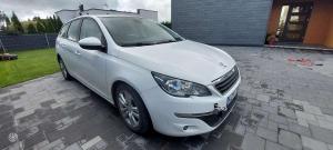 Balts Peugeot 308 2015 Kauņa, ar dzinēja tilpumu 1.56 L un nobraukumu 218 tūkst. km par 2400 €, foto 5 vietnē AUTOMOTO.COM.LV