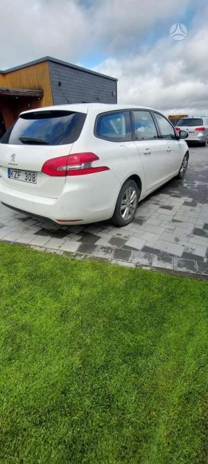 Balts Peugeot 308 2015 Kauņa, ar dzinēja tilpumu 1.56 L un nobraukumu 218 tūkst. km par 2400 €, foto 6 vietnē AUTOMOTO.COM.LV