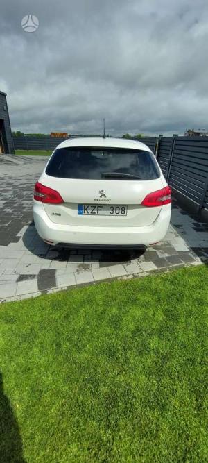 Balts Peugeot 308 2015 Kauņa, ar dzinēja tilpumu 1.56 L un nobraukumu 218 tūkst. km par 2400 €, foto 7 vietnē AUTOMOTO.COM.LV