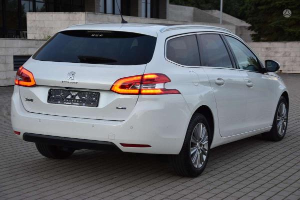 Balts Peugeot 308 2015 Viļņa, ar dzinēja tilpumu 1.56 L un nobraukumu 239 tūkst. km par 4250 €, foto 8 vietnē AUTOMOTO.COM.LV