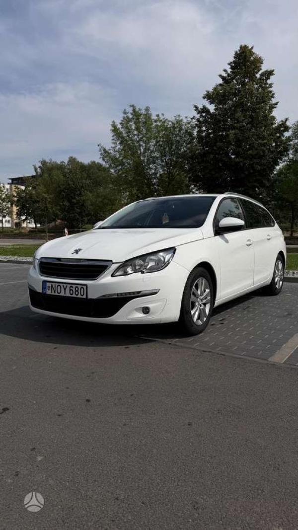 Balts Peugeot 308 2015 Kauņa, ar dzinēja tilpumu 1.20 L un nobraukumu 232 tūkst. km par 3700 €, foto 1 vietnē AUTOMOTO.COM.LV