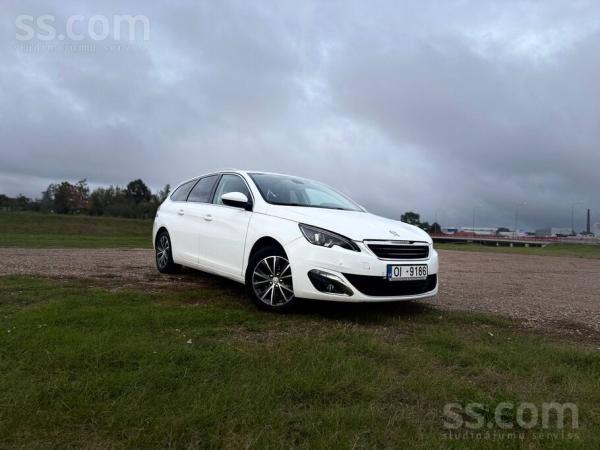 Balts Peugeot 308 2015 Daugavpils, ar dzinēja tilpumu 1.60 L un nobraukumu 305 tūkst. km par 4399 €, foto 7 vietnē AUTOMOTO.COM.LV