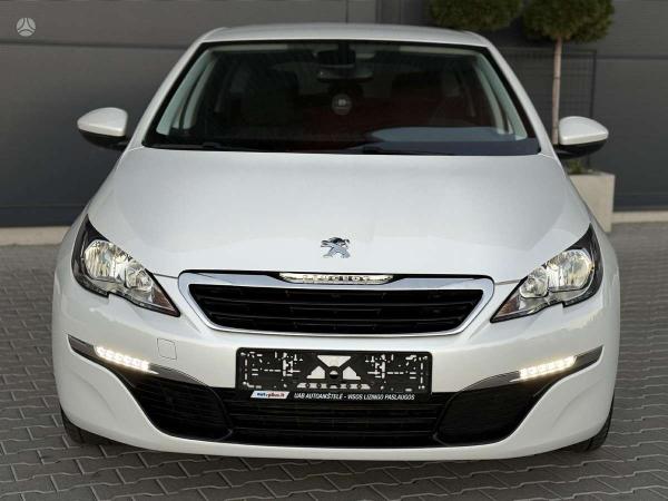 White Peugeot 308 2016 in Siauliai, with an engine capacity of 1.20 L and mileage of 153 thousand km for 5950 €, photo 9 on AUTOMOTO.COM.LV