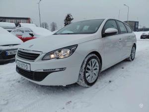 White Peugeot 308 2016 in Klaipeda, with an engine capacity of 1.20 L and mileage of 222 thousand km for 3699 €, photo 8 on AUTOMOTO.COM.LV