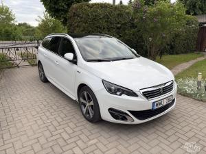 White Peugeot 308 2016 in Vilnius, with an engine capacity of 1.60 L and mileage of 206 thousand km for 6900 €, photo  on AUTOMOTO.COM.LV