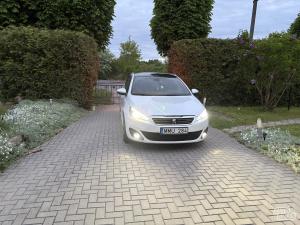 White Peugeot 308 2016 in Vilnius, with an engine capacity of 1.60 L and mileage of 206 thousand km for 6900 €, photo 19 on AUTOMOTO.COM.LV