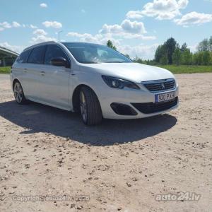 Белый Пежо 308 2016 в Тарту, объемом двигателя 2.00 л и пробегом 205 тыс. км за 6199 €, фото 3 на AUTOMOTO.COM.LV