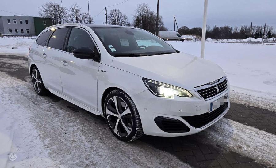 Balts Peugeot 308 2017 Tauragė, ar dzinēja tilpumu 2.00 L un nobraukumu 285 tūkst. km par 6800 €, foto 3 vietnē AUTOMOTO.COM.LV