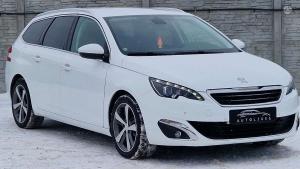 White Peugeot 308 2017 in Taurage, with an engine capacity of 1.50 L and mileage of 103 thousand km for 6500 €, photo 3 on AUTOMOTO.COM.LV