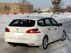 Balts Peugeot 308 2017 Šauļi, ar dzinēja tilpumu 1.56 L un nobraukumu 283 tūkst. km par 4150 €, foto 5 vietnē AUTOMOTO.COM.LV