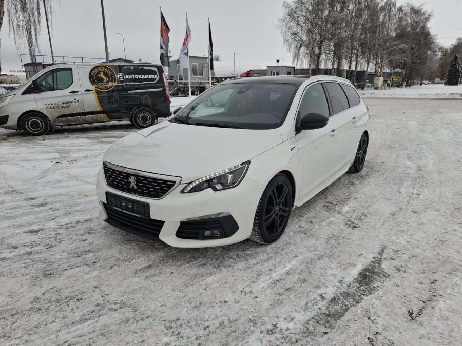 White Peugeot 308 2018 in Marijampole, with an engine capacity of 2.00 L and mileage of 181 thousand km for 8600 €, photo 1 on AUTOMOTO.COM.LV