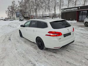 White Peugeot 308 2018 in Marijampole, with an engine capacity of 2.00 L and mileage of 181 thousand km for 8600 €, photo 4 on AUTOMOTO.COM.LV