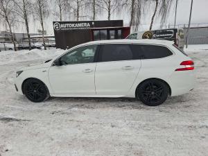White Peugeot 308 2018 in Marijampole, with an engine capacity of 2.00 L and mileage of 181 thousand km for 8600 €, photo 5 on AUTOMOTO.COM.LV