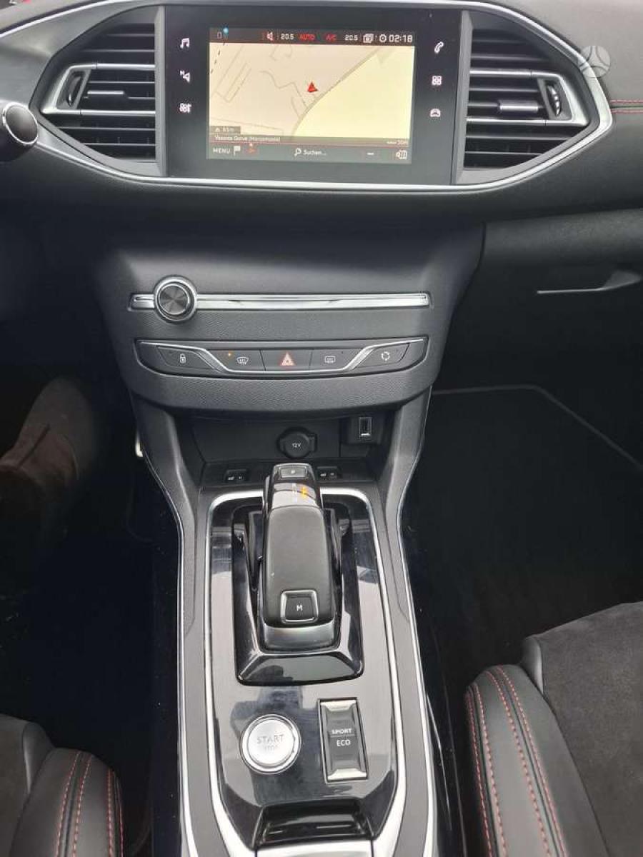 White Peugeot 308 2018 in Marijampole, with an engine capacity of 2.00 L and mileage of 181 thousand km for 8600 €, photo 15 on AUTOMOTO.COM.LV