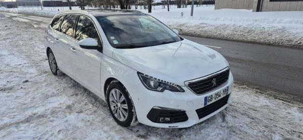 White Peugeot 308 2018 in Taurage, with an engine capacity of 1.56 L and mileage of 260 thousand km for 6600 €, photo 4 on AUTOMOTO.COM.LV