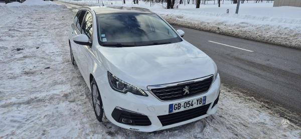 White Peugeot 308 2018 in Taurage, with an engine capacity of 1.56 L and mileage of 260 thousand km for 6600 €, photo 5 on AUTOMOTO.COM.LV