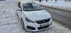 White Peugeot 308 2018 in Taurage, with an engine capacity of 1.56 L and mileage of 260 thousand km for 6600 €, photo 5 on AUTOMOTO.COM.LV