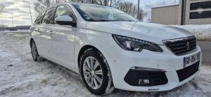 White Peugeot 308 2018 in Taurage, with an engine capacity of 1.56 L and mileage of 260 thousand km for 6600 €, photo 7 on AUTOMOTO.COM.LV