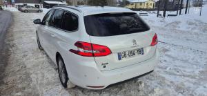 White Peugeot 308 2018 in Taurage, with an engine capacity of 1.56 L and mileage of 260 thousand km for 6600 €, photo 14 on AUTOMOTO.COM.LV
