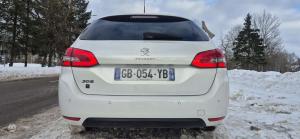 White Peugeot 308 2018 in Taurage, with an engine capacity of 1.56 L and mileage of 260 thousand km for 6600 €, photo 16 on AUTOMOTO.COM.LV