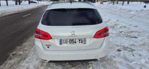 White Peugeot 308 2018 in Taurage, with an engine capacity of 1.56 L and mileage of 260 thousand km for 6600 €, photo 17 on AUTOMOTO.COM.LV