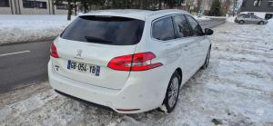 White Peugeot 308 2018 in Taurage, with an engine capacity of 1.56 L and mileage of 260 thousand km for 6600 €, photo 18 on AUTOMOTO.COM.LV