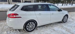 White Peugeot 308 2018 in Taurage, with an engine capacity of 1.56 L and mileage of 260 thousand km for 6600 €, photo 21 on AUTOMOTO.COM.LV