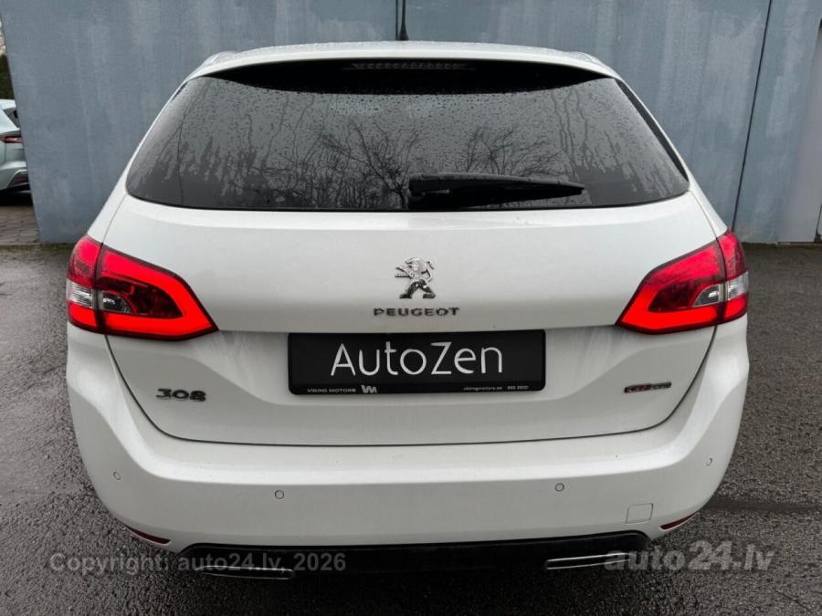 Balts Peugeot 308 2018 Tallina, ar dzinēja tilpumu 1.20 L un nobraukumu 201 tūkst. km par 6495 €, foto 8 vietnē AUTOMOTO.COM.LV