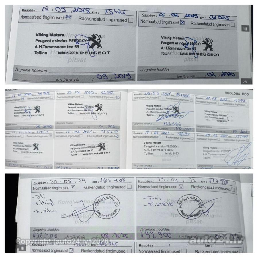 Balts Peugeot 308 2018 Tallina, ar dzinēja tilpumu 1.20 L un nobraukumu 201 tūkst. km par 6495 €, foto 29 vietnē AUTOMOTO.COM.LV