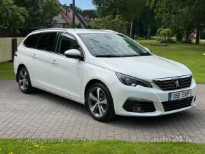 White Peugeot 308 2018 in Parnu, with an engine capacity of 1.60 L and mileage of 156 thousand km for 8900 €, photo 3 on AUTOMOTO.COM.LV