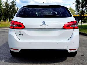 White Peugeot 308 2018 in Taurage, with an engine capacity of 1.56 L and mileage of 188 thousand km for 6400 €, photo 7 on AUTOMOTO.COM.LV