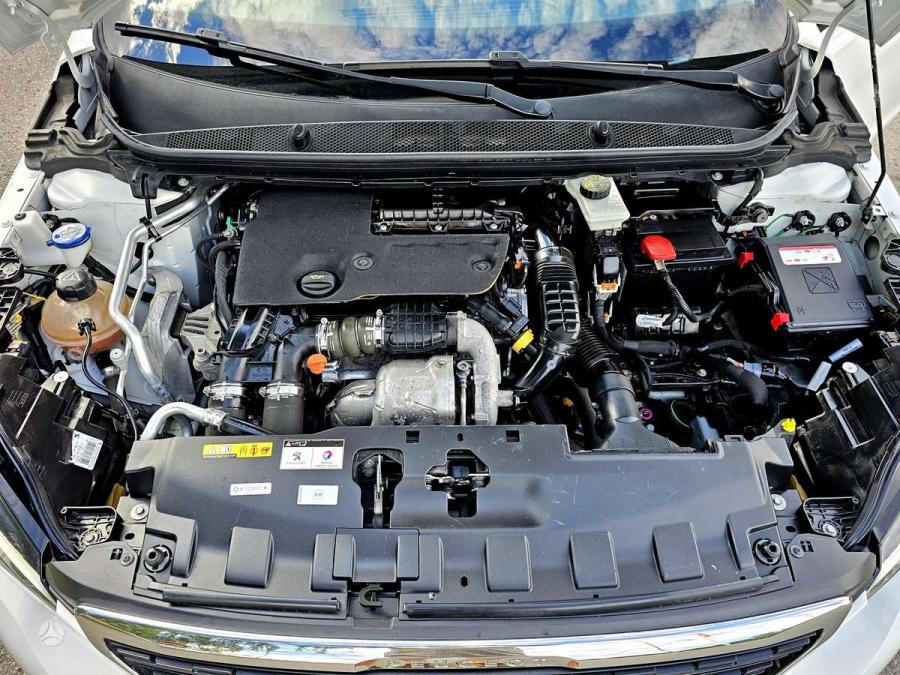 White Peugeot 308 2018 in Taurage, with an engine capacity of 1.56 L and mileage of 188 thousand km for 6400 €, photo 19 on AUTOMOTO.COM.LV